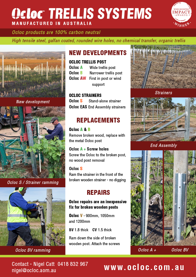 Ocloc - Trellis Systems - Winetitles