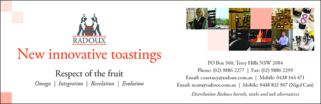 Radoux Australasia - Winetitles