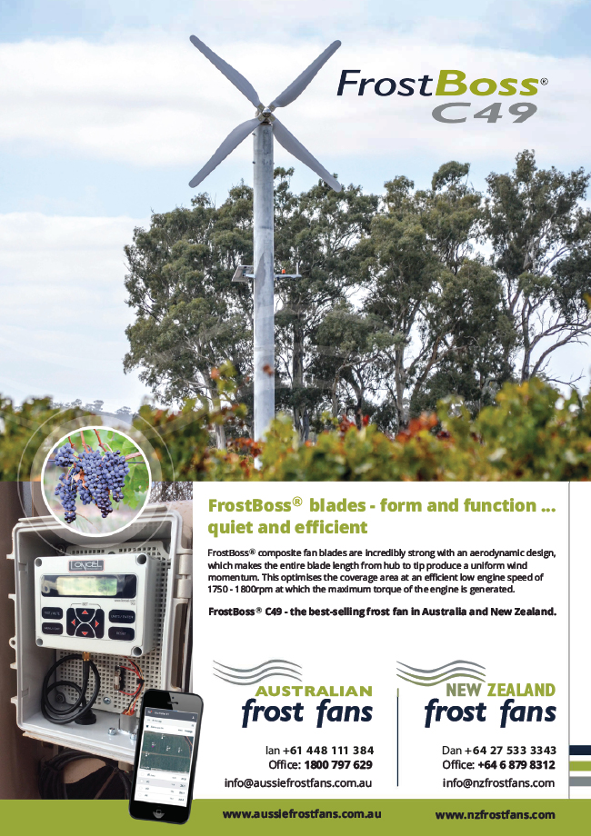 New Zealand Frost Fans - Winetitles